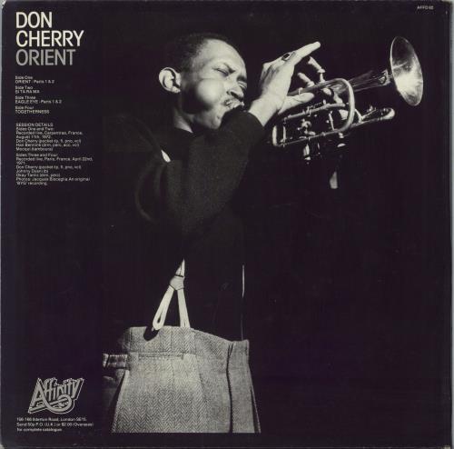 Don Cherry Orient UK 2-LP vinyl record set (Double LP Album) (815030)