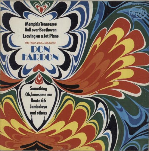 Don Fardon On Tour In Scandinavia UK vinyl LP album (LP record) (683796)