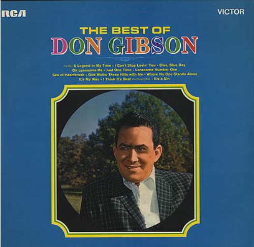 Don Gibson The Best Of Don Gibson UK vinyl LP album (LP record) (385364)