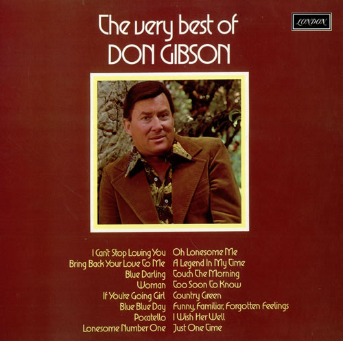 Don Gibson The Very Best Of UK vinyl LP album (LP record) (478933)