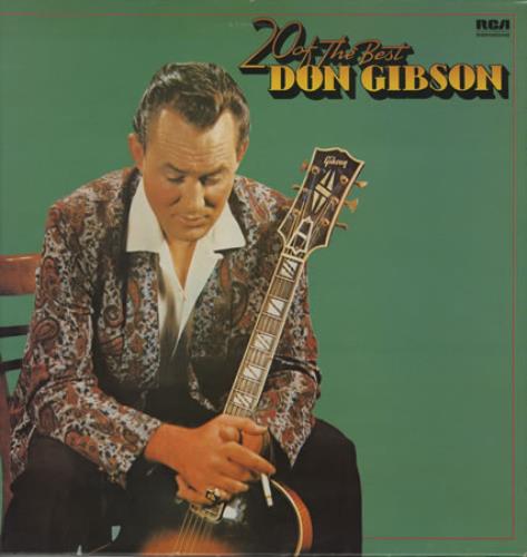 Don Gibson Twenty Of The Best UK vinyl LP album (LP record) (394993)