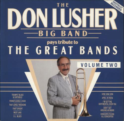 Don Lusher Pays Tribute To The Great Bands Volume Two UK vinyl LP album ...