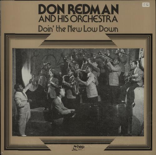 Don Redman Doin' The New Low Down UK vinyl LP album (LP record) (669469)