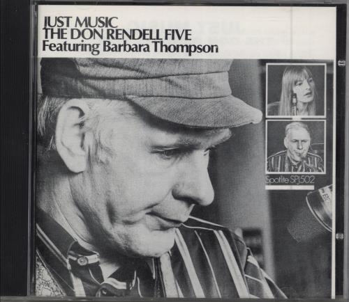 Don Rendell Just Music UK CD album (CDLP) (781014)