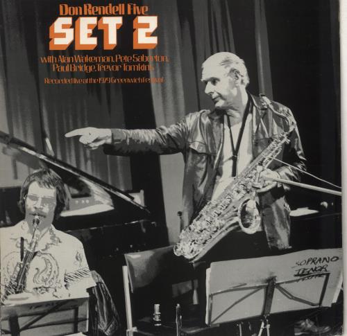 Don Rendell Set 2 UK vinyl LP album (LP record) (708747)