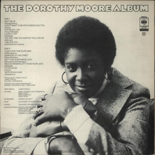 Dorothy Moore The Dorothy Moore Album UK vinyl LP album (LP record) (718850)