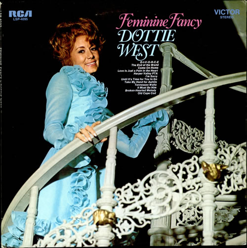 Dottie West Feminine Fancy US vinyl LP album (LP record) (501397)