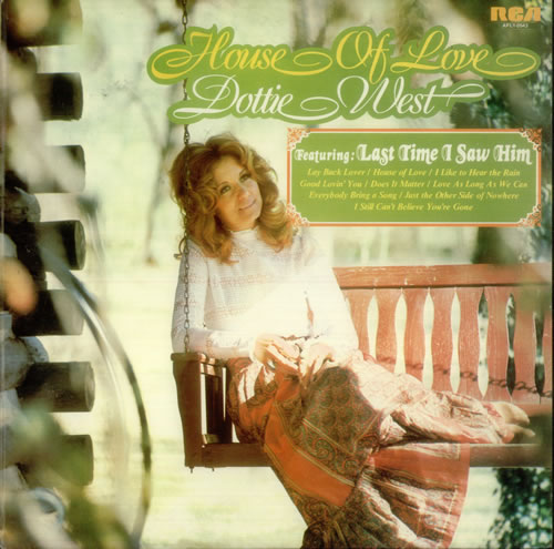 Dottie West House Of Love UK vinyl LP album (LP record) (549465)
