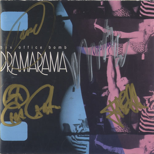 Dramarama Box Office Bomb - Autographed US CD album (CDLP) (469182)
