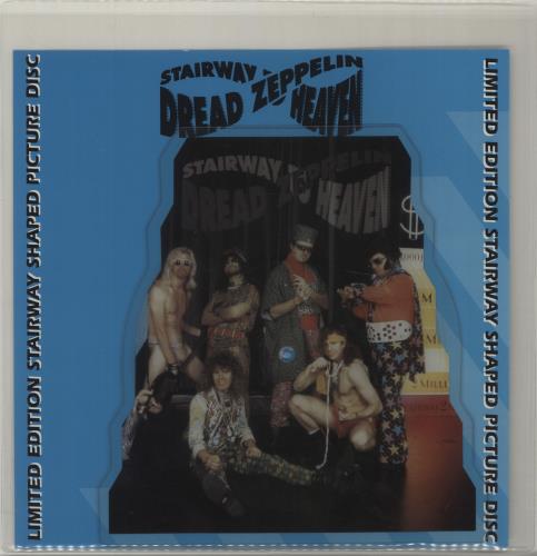 Dread Zeppelin Stairway To Heaven UK shaped picture disc (picture disc ...