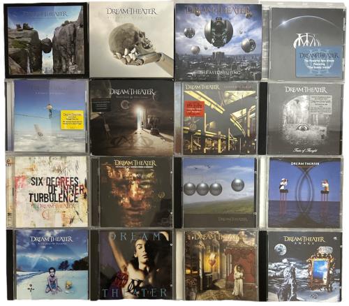 Dream Theater 1989-2021 Studio Albums UK CD album (CDLP) (830309)