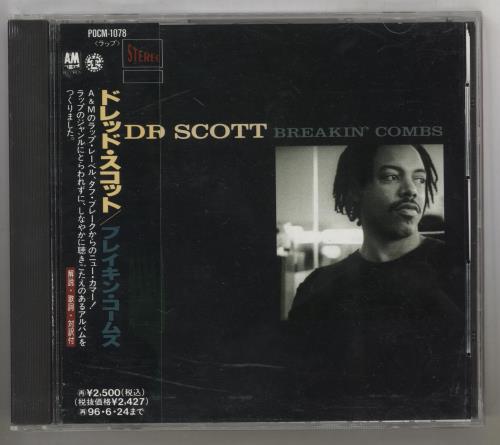 Dred Scott Breakin' Combs Japanese Promo CD album (CDLP) (728638)
