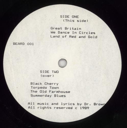 Dr Brown The Land Of Red And Gold UK vinyl LP album (LP record) (853753)