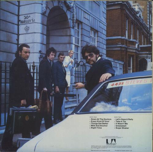 Dr Feelgood Private Practice UK vinyl LP album (LP record) (394843)