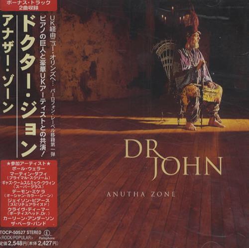 Dr John Anutha Zone Japanese Promo CD album (CDLP) (250826)