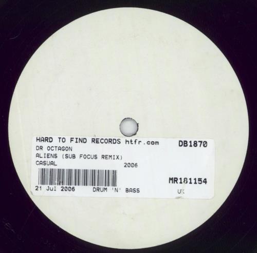 Dr Octagon Aliens US 12" vinyl single (12 inch record / Maxi-single) (848751)