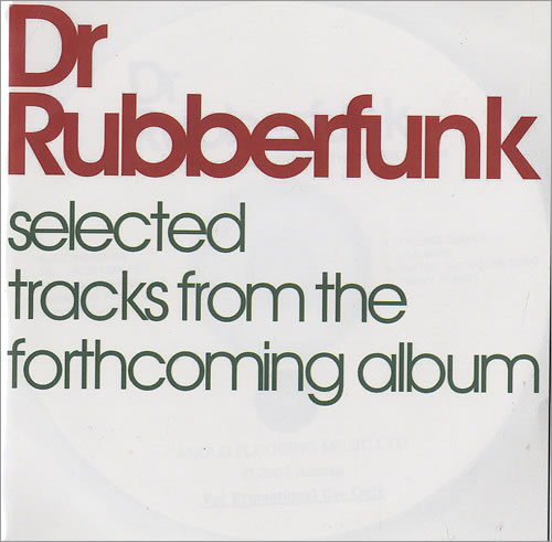 Dr Rubberfunk My Life At 33 - Album Sampler UK Promo CD-R acetate (478669)