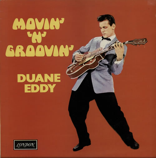 Duane Eddy Movin' 'n' Groovin' UK vinyl LP album (LP record) (309294)