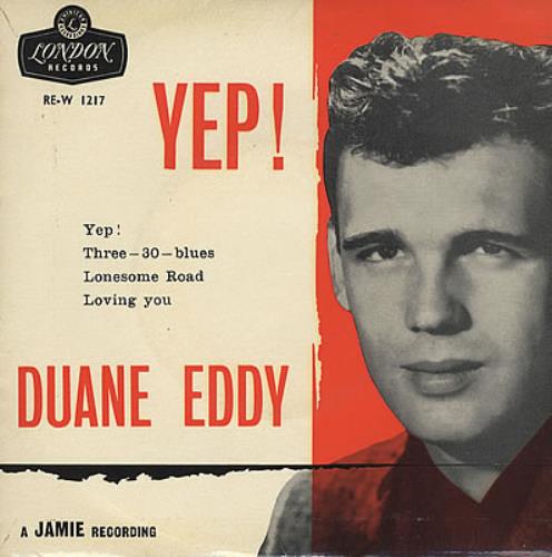 Duane Eddy Yep! EP UK 7" vinyl single (7 inch record / 45) (376434)