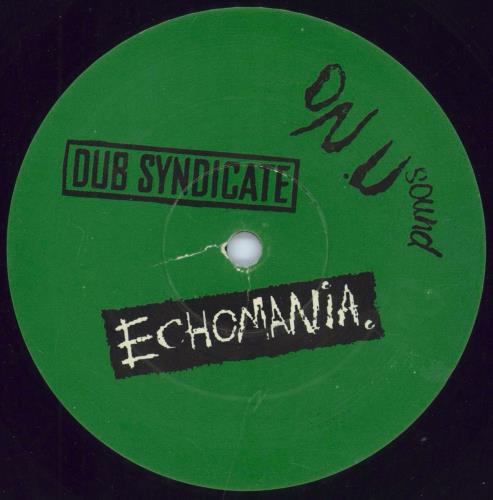 Dub Syndicate Echomania UK vinyl LP album (LP record) (794164)