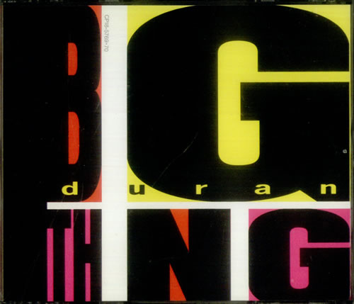 Duran Duran Big Thing Japanese 2 CD album set (Double CD) (49145)