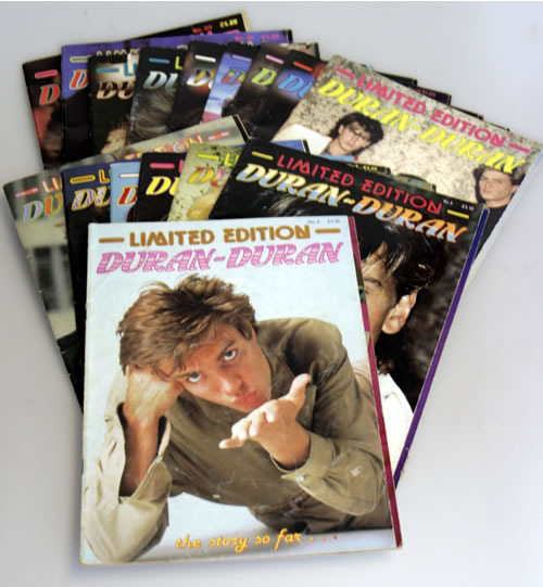 Duran Duran Collection of 16 Limited Edition Magazines UK magazine ...