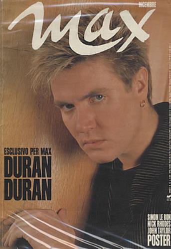 Duran Duran Max Italian magazine (338393) DECEMBER 1986