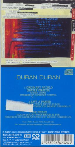 Duran Duran Ordinary World Japanese 3" CD single (CD3) (805823)