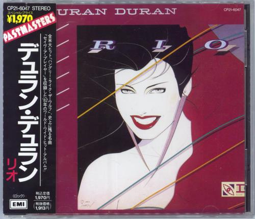 Duran Duran Rio Japanese CD album (CDLP) (813465)