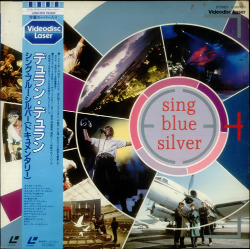 Duran Duran Sing Blue Silver Japanese laserdisc / lazerdisc (545979)