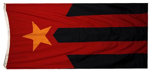 Duran Duran Strange Behaviour Flag UK Promo memorabilia (49563)