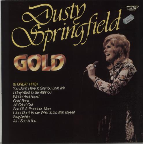 Dusty Springfield Gold Australian vinyl LP album (LP record) (657520)