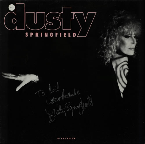 Dusty Springfield Reputation - Autographed UK vinyl LP album (LP record ...