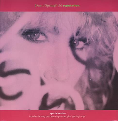Dusty Springfield Reputation - Remix UK 12" vinyl single (12 inch ...