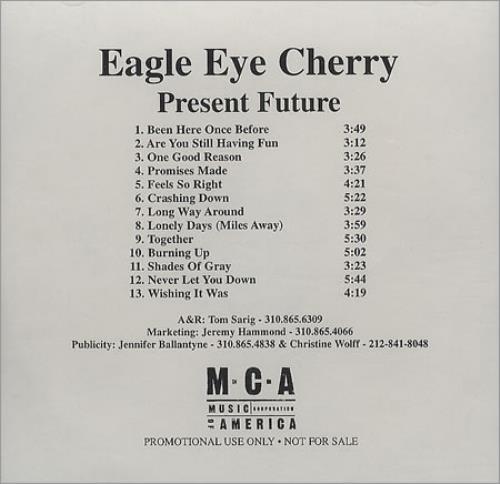 Eagle Eye Cherry Present Future US Promo CD-R acetate (194544)