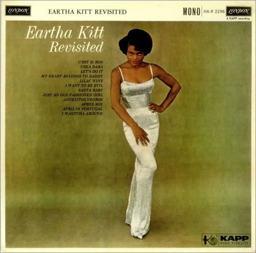 Eartha Kitt Revisited UK vinyl LP album (LP record) (456425)