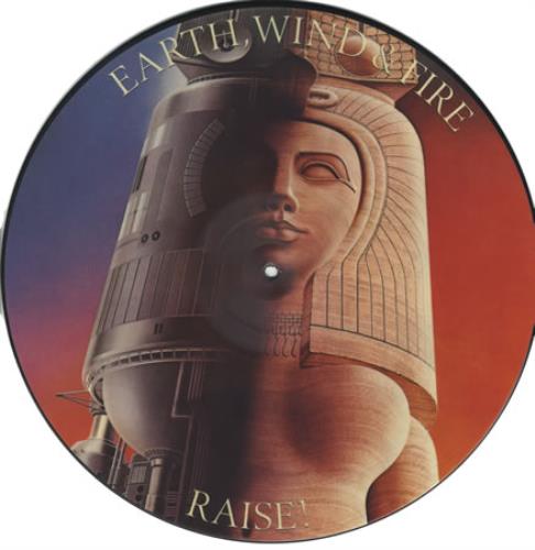Earth Wind & Fire Raise! UK picture disc LP (vinyl picture disc album ...