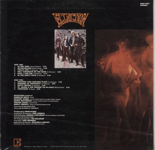 Eclection Eclection - EX UK vinyl LP album (LP record) (742335)