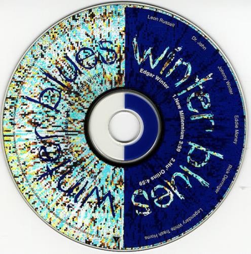 Edgar Winter Winter Blues US Promo CD album (CDLP) (249134)