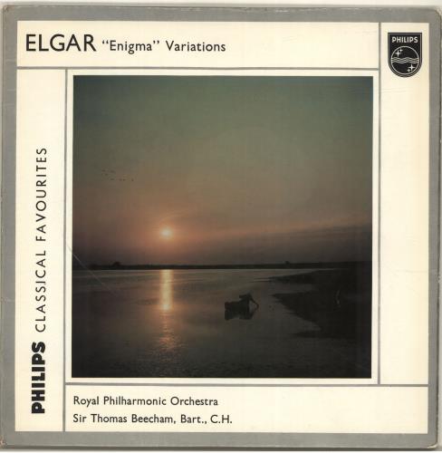 Edward Elgar "Enigma" Variations UK vinyl LP album (LP record) (700189)