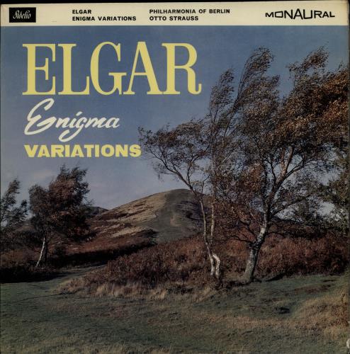 Edward Elgar Enigma Variations UK vinyl LP album (LP record) (764515)
