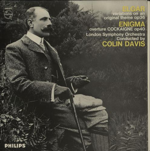 Edward Elgar Enigma UK vinyl LP album (LP record) (762764)