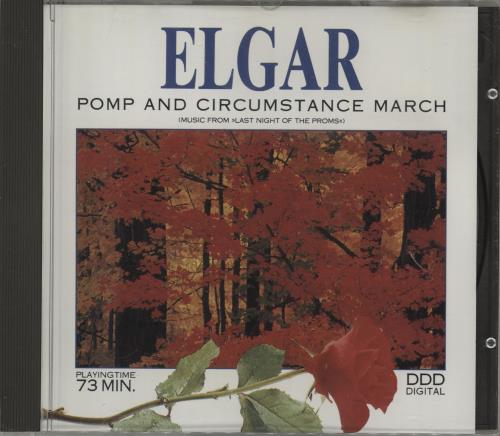 Edward Elgar Pomp & Circumstance March Swedish CD album (CDLP) (753947)