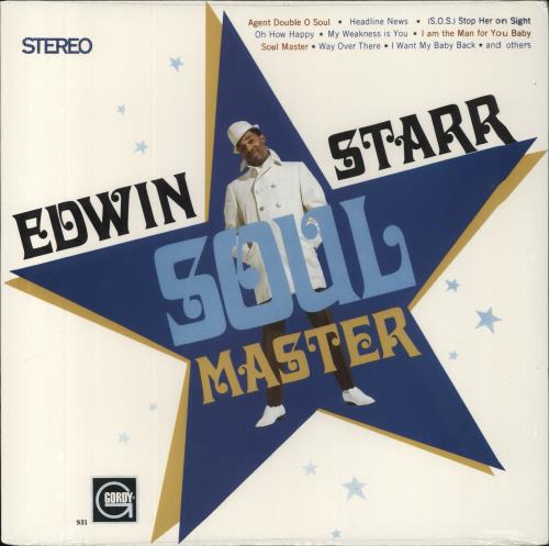 Edwin Starr Soul Master US vinyl LP album (LP record) (809235)