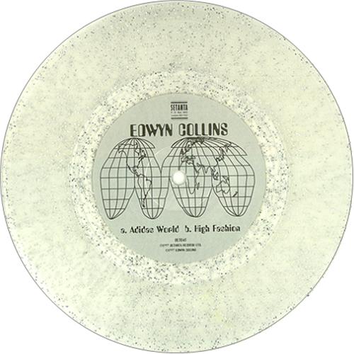 Edwyn Collins Adidas World - Glitter vinyl UK 7" vinyl single (7 inch ...