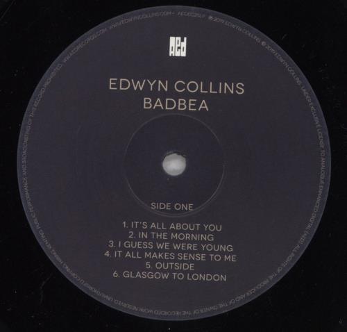 Edwyn Collins Badbea UK vinyl LP album (LP record) (834935)