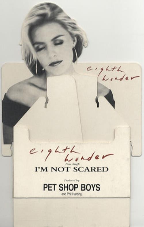 Eighth Wonder I'm Not Scared UK Promo display (378845)