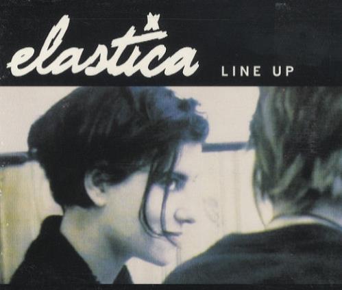 Elastica Line Up Australian CD single (CD5 / 5") (62277)
