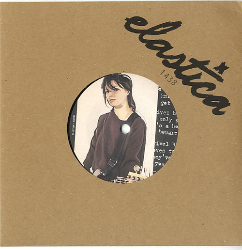 Elastica Line Up UK 7" vinyl single (7 inch record / 45) (68431)