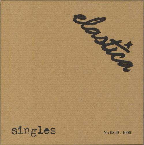 Elastica Singles - RSD 2021 UK 7" single box set (798528)